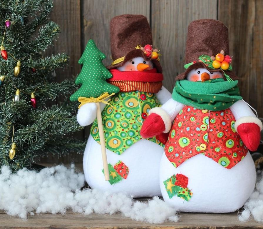 Снеговик большой своими руками на новый год. Как сделать снеговика